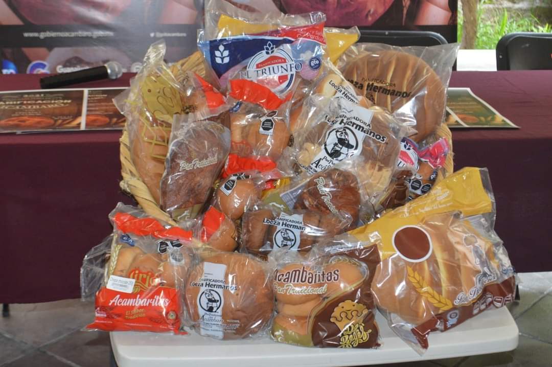 OFERTAN 9 TIPOS DE PAN EN LA FERIA DE LA PANIFICACIÓN EN ACÁMBARO