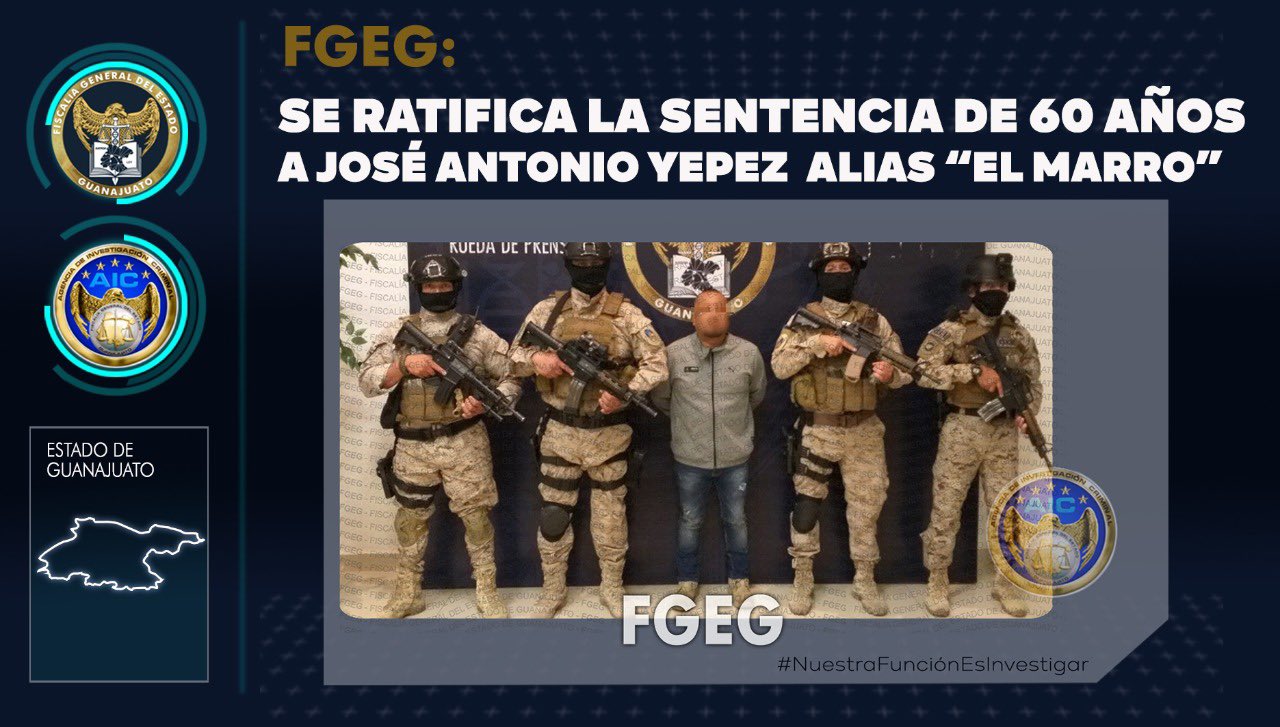 Juez Ratifica Sentencia De 60 Años De Prisión Para El Marro