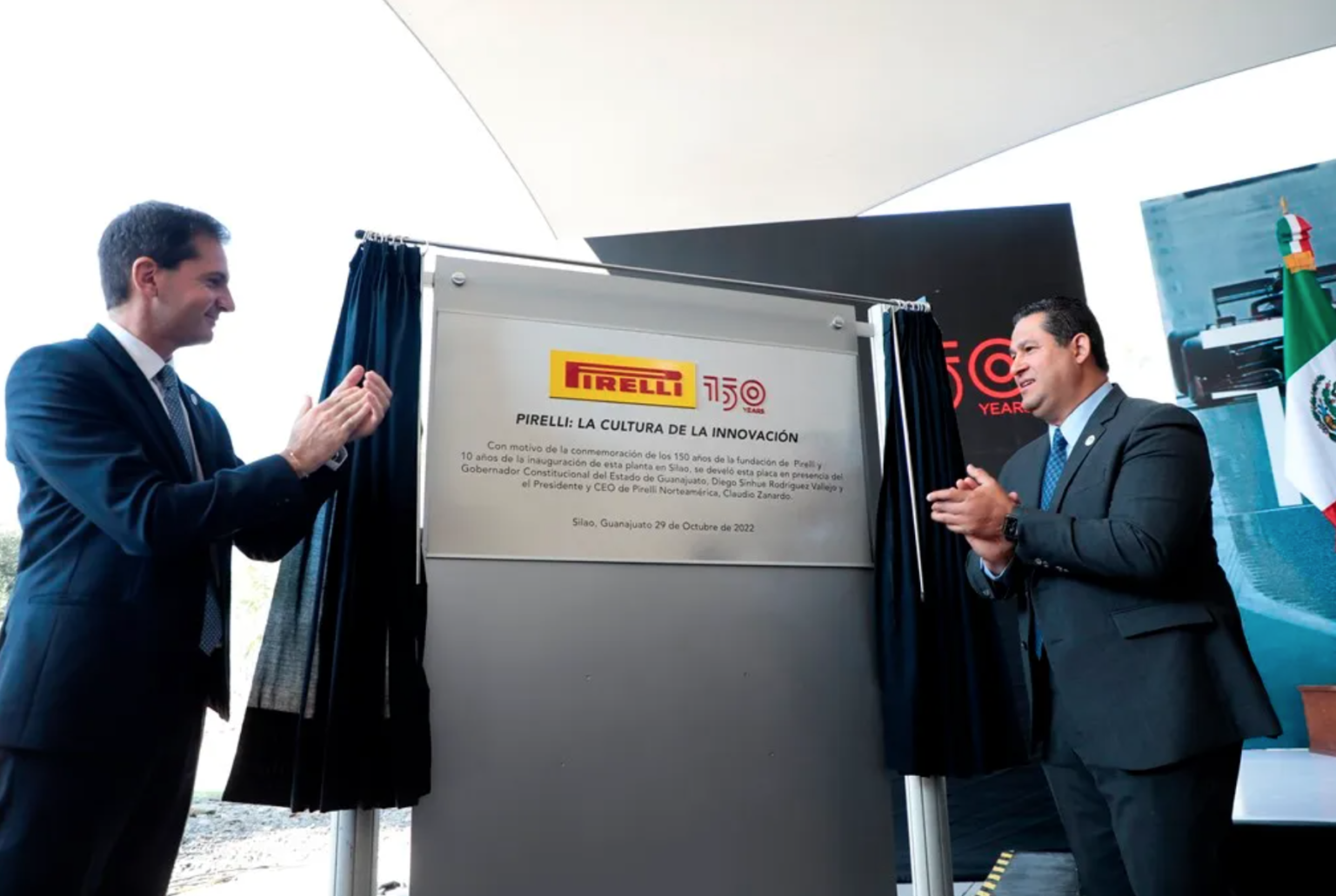 ANUNCIA PIRELLI INVERSIÓN DE 114 MDE EN SU PLANTA EN GUANAJUATO
