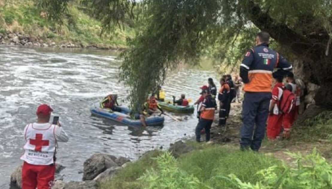 NIÑA CAYÓ A CAUSE DE RÍO LERMA Y HOY FUE ENCONTRADO SU CUERPO